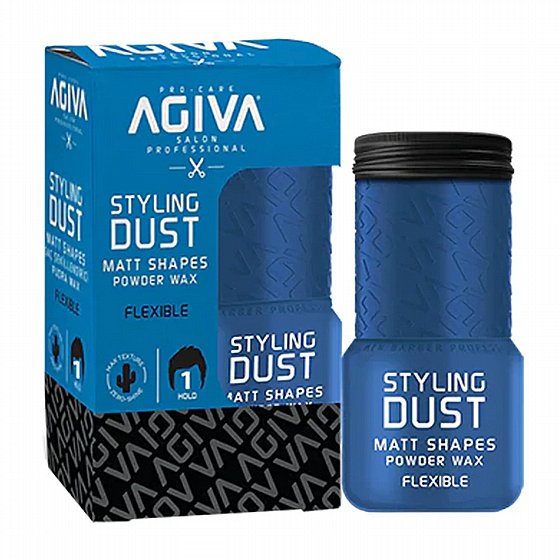 Agiva Styling Hair Powder Wax Flexible - Blue 20Gr - פודרה וגמישות ...