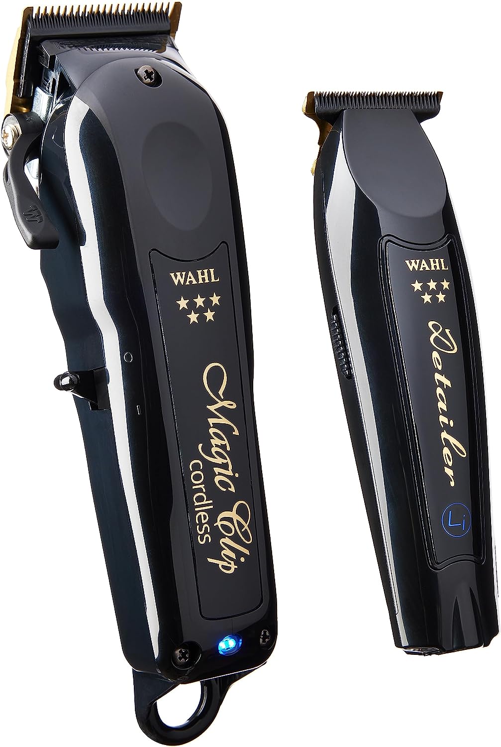 סט מכונות תספורת Wahl Combo Black Magic Clip & Black Detailer Li | מכונות תספורת | טיפוח לגבר ...