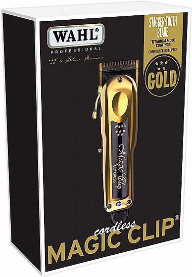 מכונת תספורת Wahl Gold Cordless Magic Clip 8148-700 וואל | מכונות ...