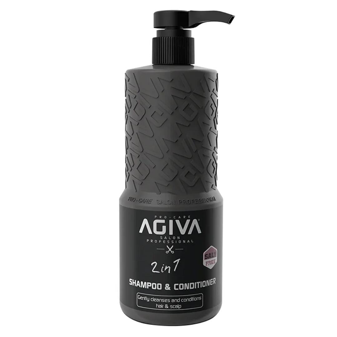 שמפו ומרכך ללא מלחים Agiva 2-in-1 Shampoo 800ML אגיבה | מוצרי טיפוח ...