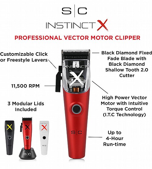 מכונת תספורת מקצועית StyleCraft SC Instinct X סטייל קראפט | מכונות ...