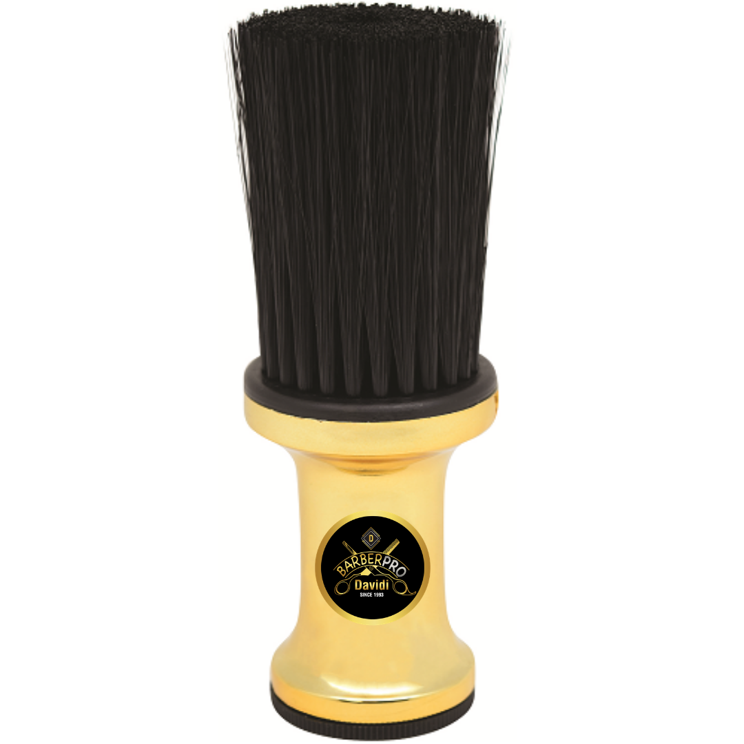 מנקה צוואר זהב ברבר פרו Barber Neck Powder Brush | מברשות פייד וניקוי ...