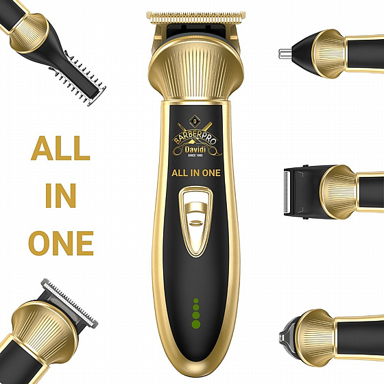 מכונת תספורת BarberPRO All In One Z-6100 ברבר פרו | מכונות תספורת | טיפוח לגבר | דוידיDdavidi